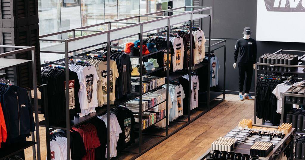 Store gallery: First Oasis merchandise store opens in Manchester ...