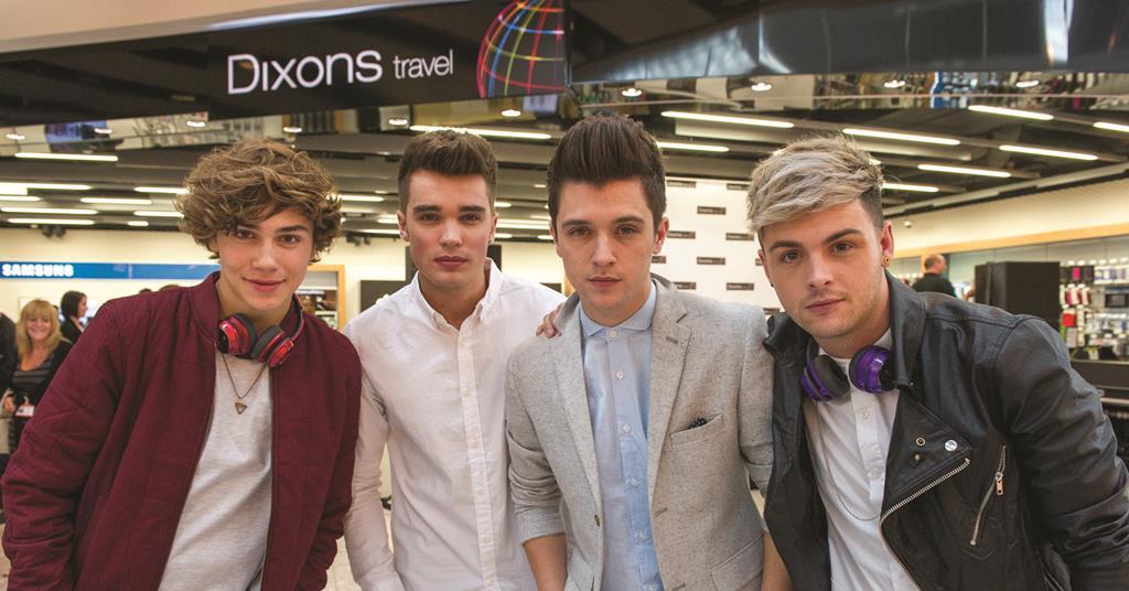 Union J give Dixons' Heathrow store the X Factor | News | Retail Week