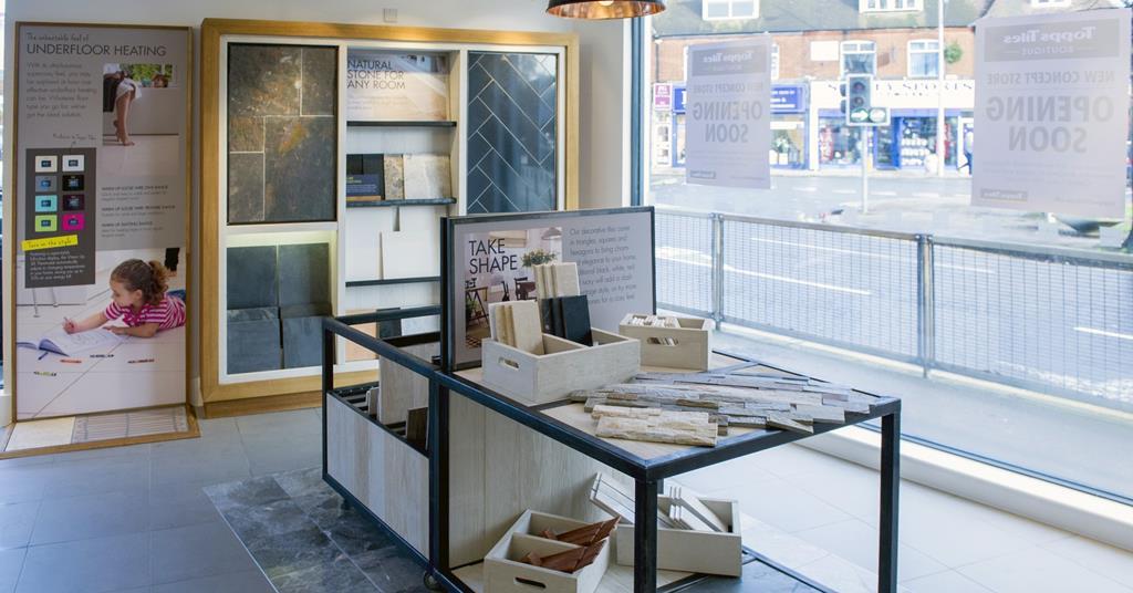 In pictures: Topps Tiles first small format Boutique store opens ...