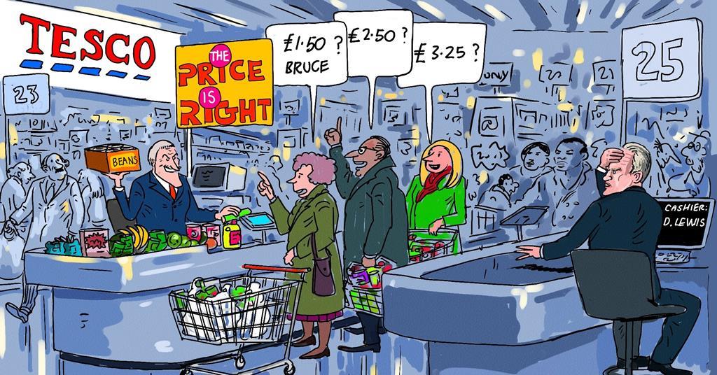 Blower’s retail cartoon: Tesco overcharges customers | Cartoon | Retail ...