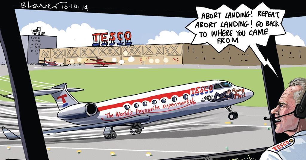 Blower’s retail cartoon: Tesco’s corporate jet purchase touches down ...