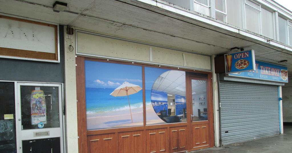 Vacant shops at Coronation Square shrouded in vinyl to attract new ...