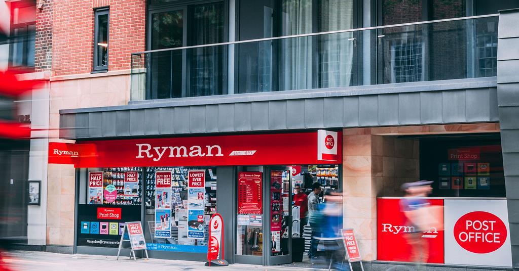 Ryman Christmas sales jump as Boux Avenue falls | News | Retail Week