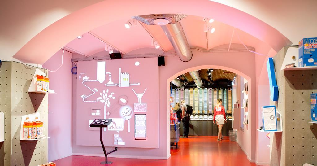 Store gallery: Tony’s Chocolonely’s Amsterdam chocolate factory ...