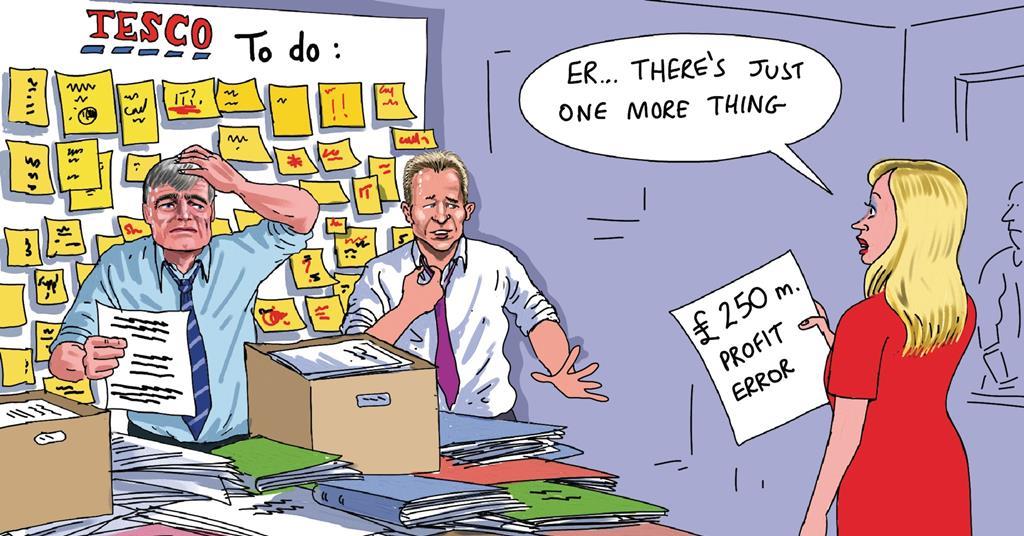 Blower’s retail cartoon: Tesco’s £250m profit overstatement | Cartoon ...