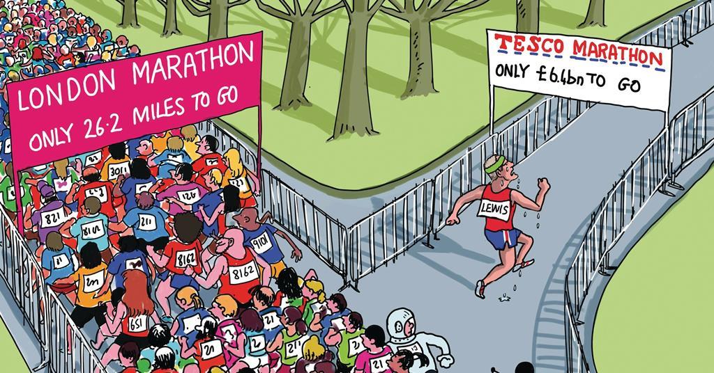 Blower’s retail cartoon: Tesco’s long road to recovery | Cartoon ...