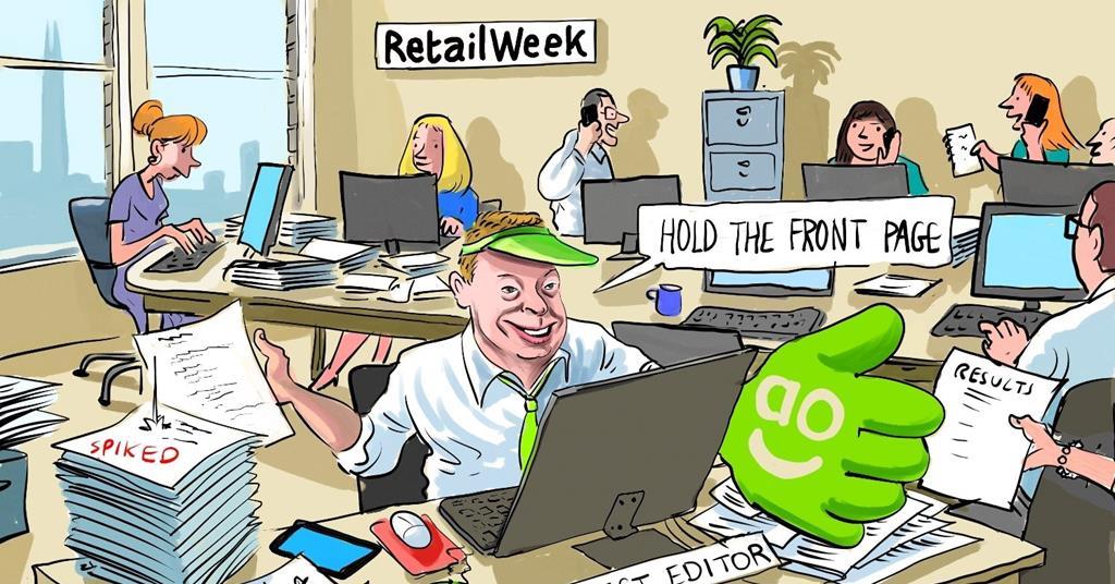 Blower’s retail cartoon: John Roberts edits Retail Week | Cartoon ...