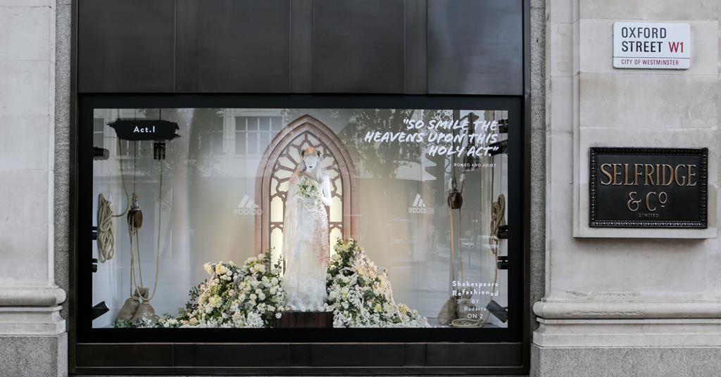Selfridges makes much ado about Shakespeare in window displays ...