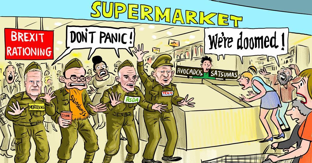 Retail cartoon: Keep calm and carry on shopping | Cartoon | Retail Week