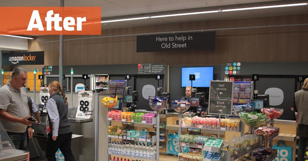 Store gallery: Before and after – The Co-op's rebranded Old Street ...