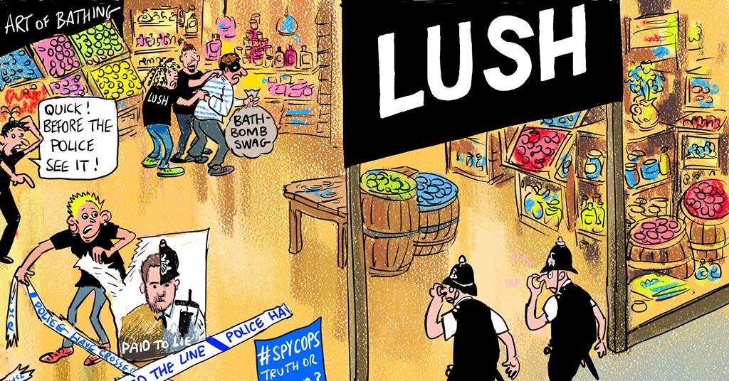 Retail cartoon: Lush kicks up a stink | Cartoon | Retail Week