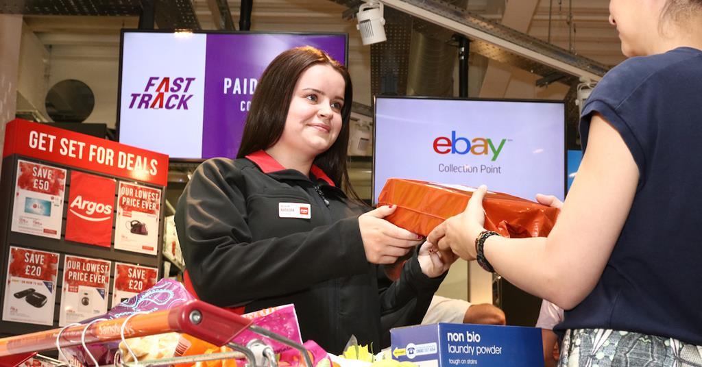 Sainsbury’s builds on Argos–eBay tie-up with 200 click-and-collect ...