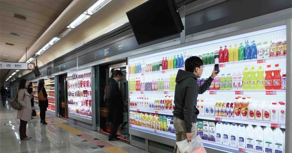 Video: Tesco develops technology for groundbreaking ‘shopping wall ...