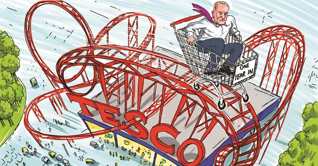 Blower’s retail cartoon: Dave Lewis's rollercoaster ride at Tesco ...