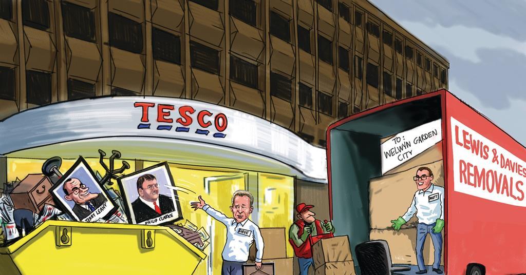 Blower’s retail cartoon: Out with the old and in with the new at Tesco ...
