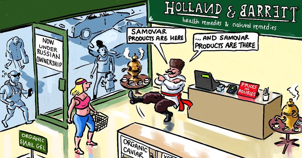 Blower’s retail cartoon: L1 Retail buy Holland & Barrett | Cartoon ...