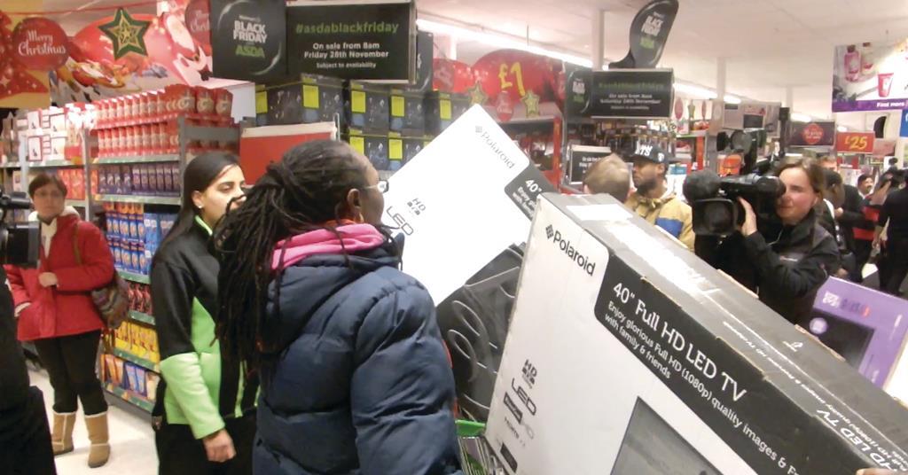 Video report: Behind the scenes of Black Friday at Asda Wembley ...