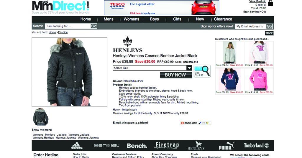 MandMDirect.com mobile promotions drive sales | News | Retail Week