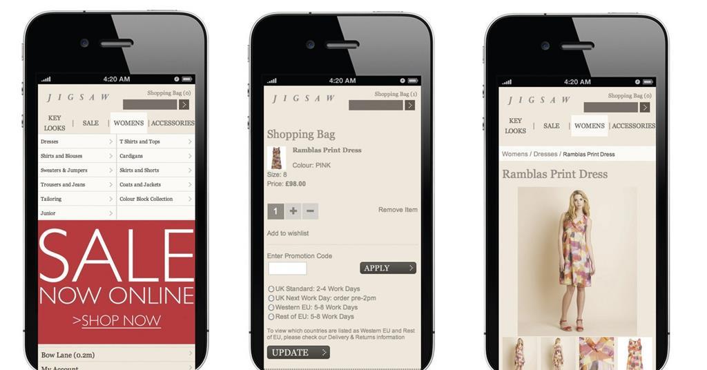 Jigsaw launches m-commerce site | News | Retail Week