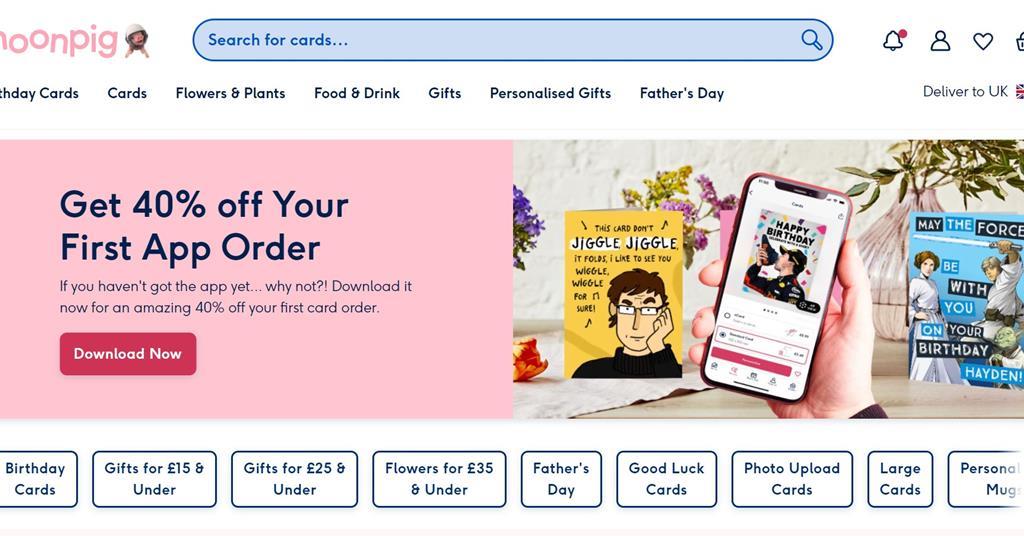 Moonpig profits and sales grow despite unfriendly market conditions ...