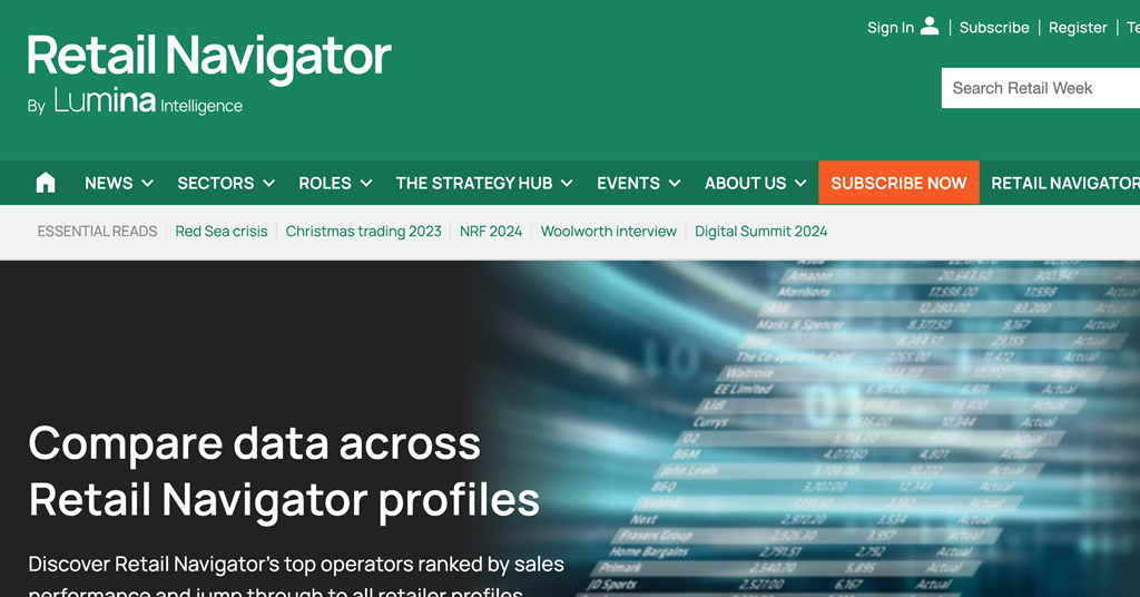 Lumina Intelligence launches Retail Navigator business intelligence ...