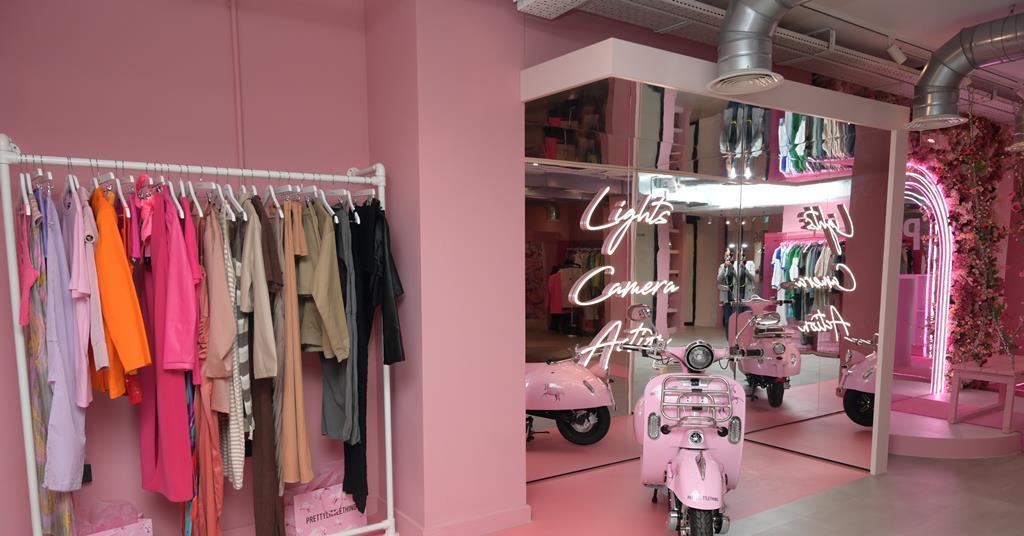 Store gallery: Inside PrettyLittleThing’s new ‘pink haven’ showroom ...