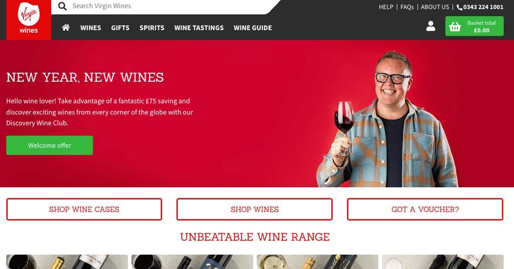 Virgin Wines cuts forecasts, announces new warehouse | Retail Week
