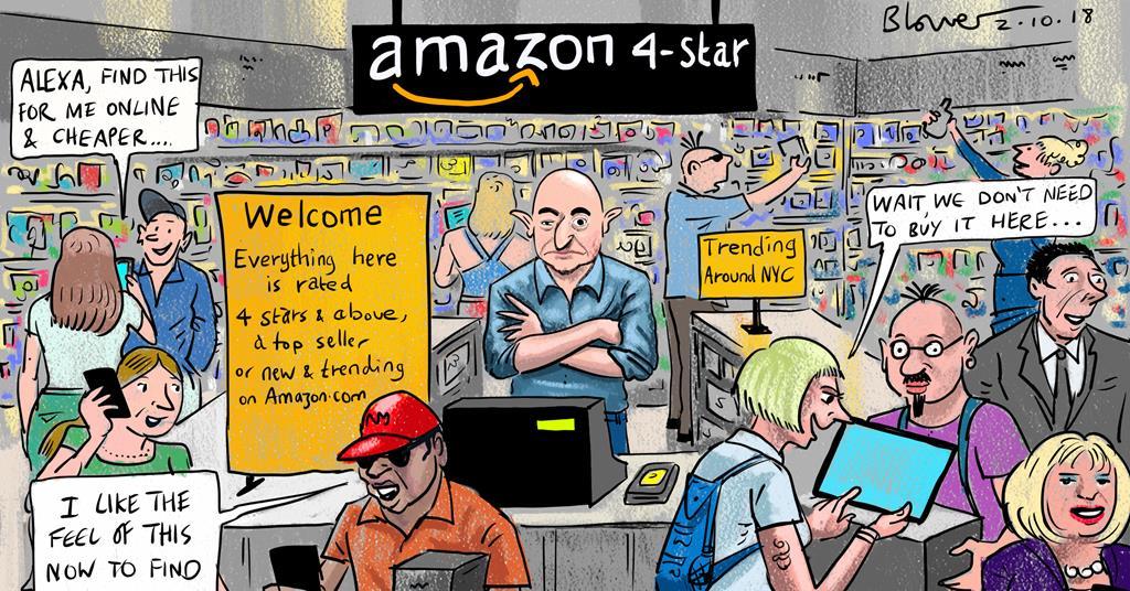 Retail cartoon: Amazon opens Aladdin's cave | Cartoon | Retail Week