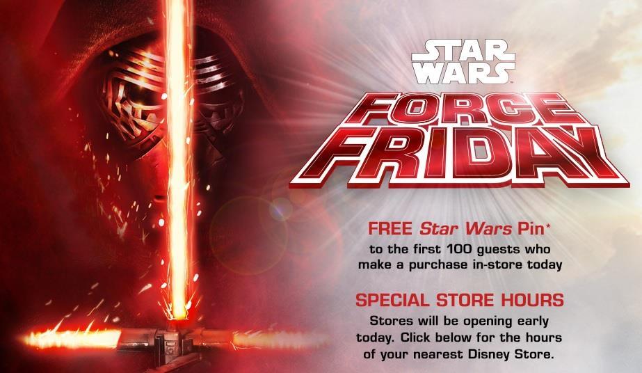 Disney whips Star Wars fans into frenzy with 'Force Friday' event ...