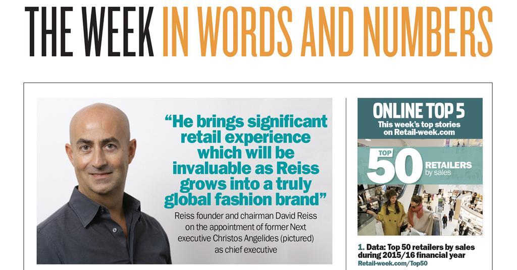 Infographic: Reiss hires Angelides, Clarks' store review | Analysis ...