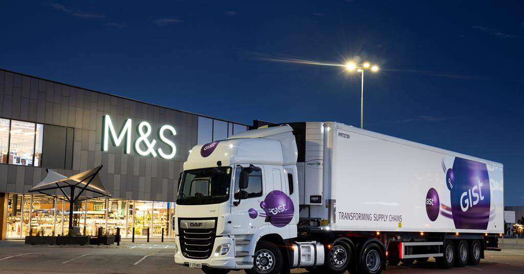 M&S buys logistics provider Gist for £145m to accelerate transformation ...