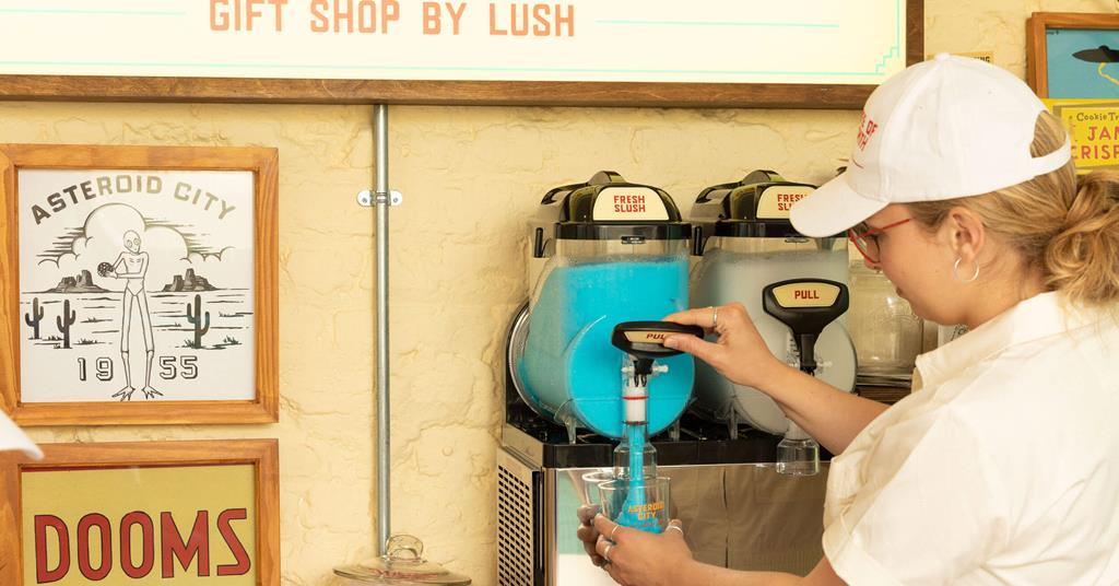 Store gallery: Inside Lush’s Wes Anderson-themed pop-up in Soho, London ...
