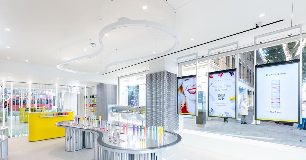 Store gallery: Inside beauty brand Trinny London’s first flagship store ...