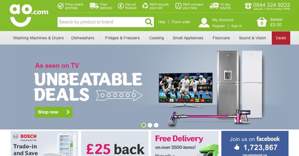 Ao.com reports first-half loss after investment in Europe and marketing ...