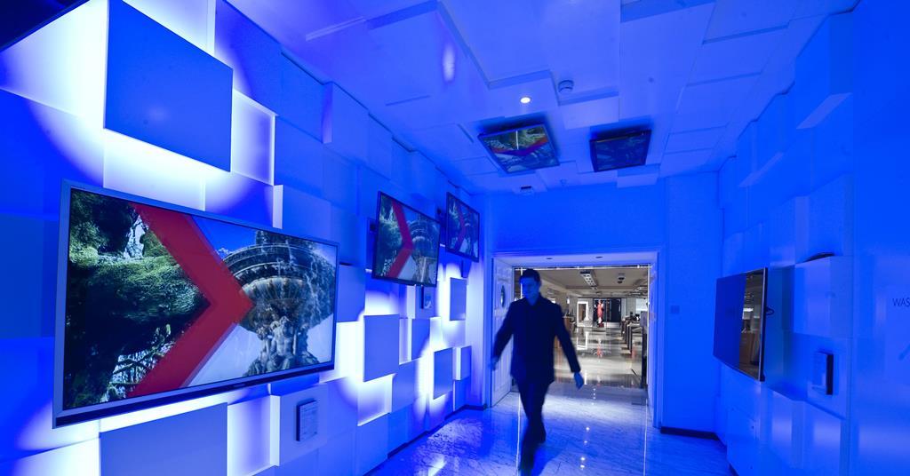 In pictures: Harrods unveils new look technology floor, developed with ...