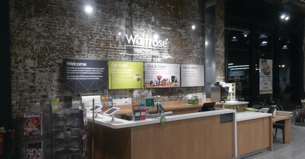 Store gallery: First look inside Waitrose's new King's Cross store ...
