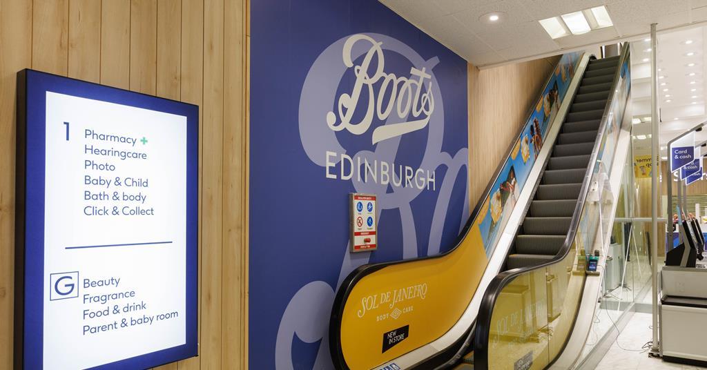 Store gallery: Boots has given its store on Edinburgh's Princes Street ...