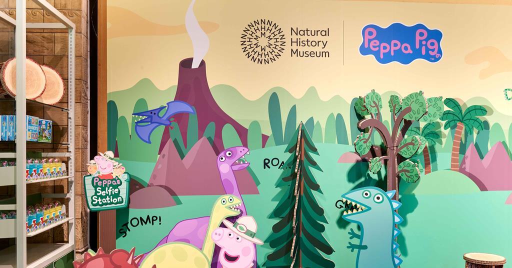 Inside a Peppa Pig-themed playroom at the Natural History Museum ...