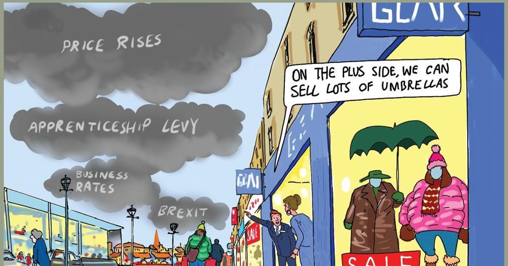 Blower’s retail cartoon: The perfect retail storm | Cartoon | Retail Week