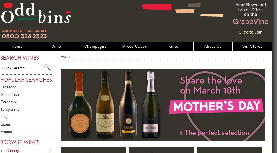 Oddbins relaunches website with increased personalisation | News ...