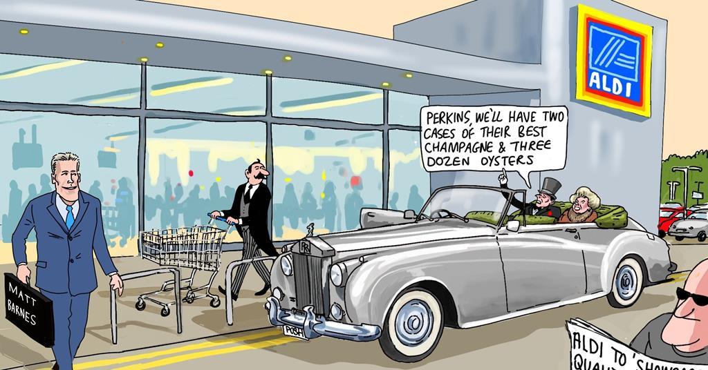 Blower’s retail cartoon: Aldi to invest £300m in 'quality showcase ...