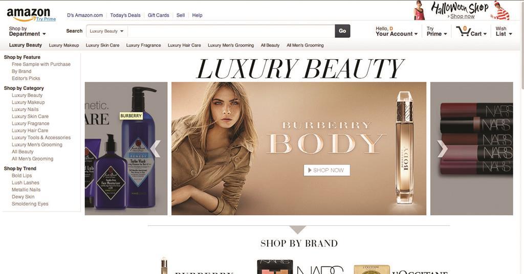 International analysis: Amazon moves upmarket with luxury beauty store ...
