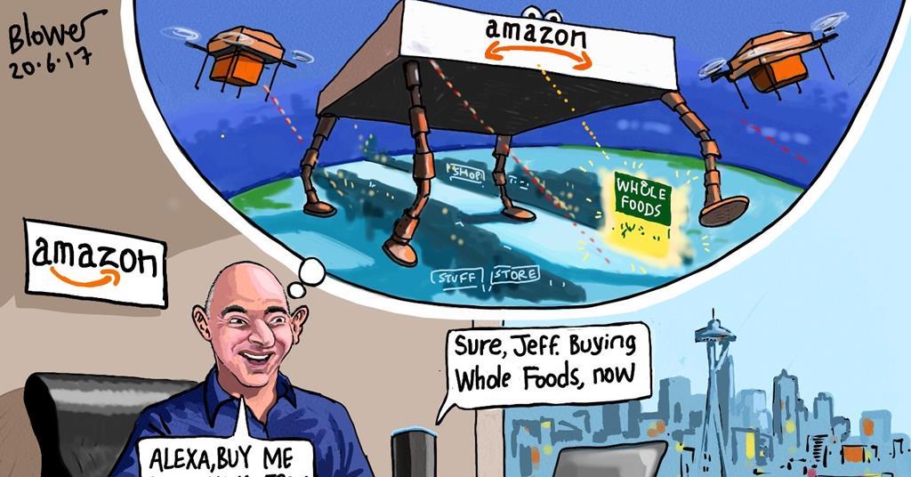 Blower’s retail cartoon: Alexa's Whole Foods mix-up? | Cartoon | Retail ...
