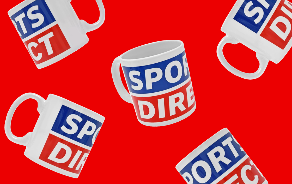 ‘Raise your hand if you too have been victimised by a Sports Direct mug ...