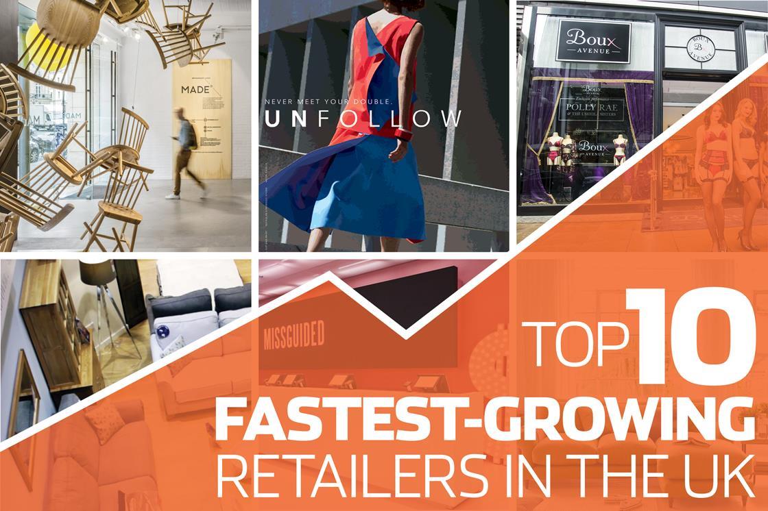 The top 10 fastest-growing retailers in the UK | News | Retail Week