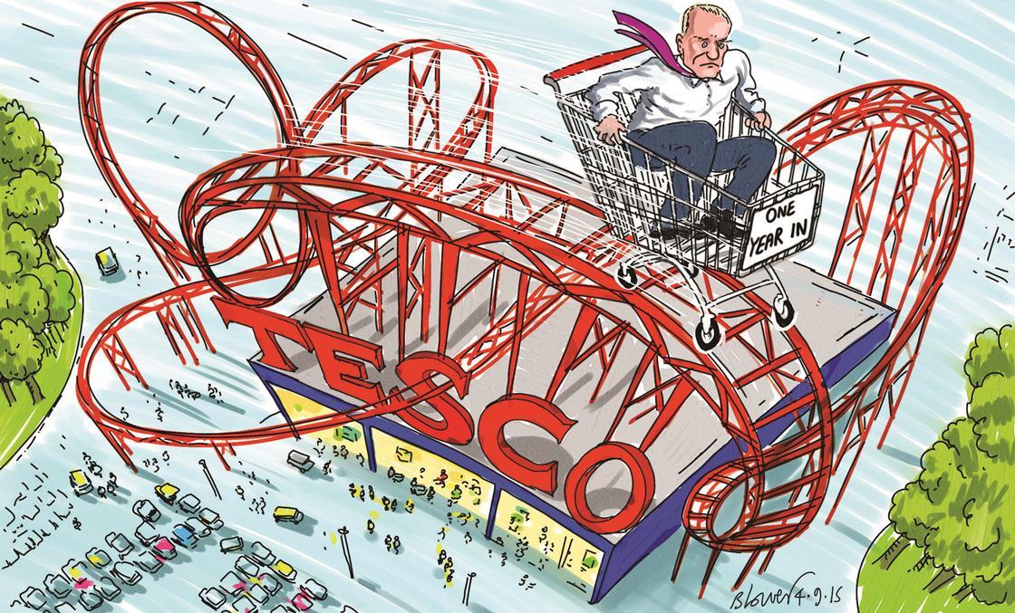 Blower’s retail cartoon: Dave Lewis's rollercoaster ride at Tesco ...