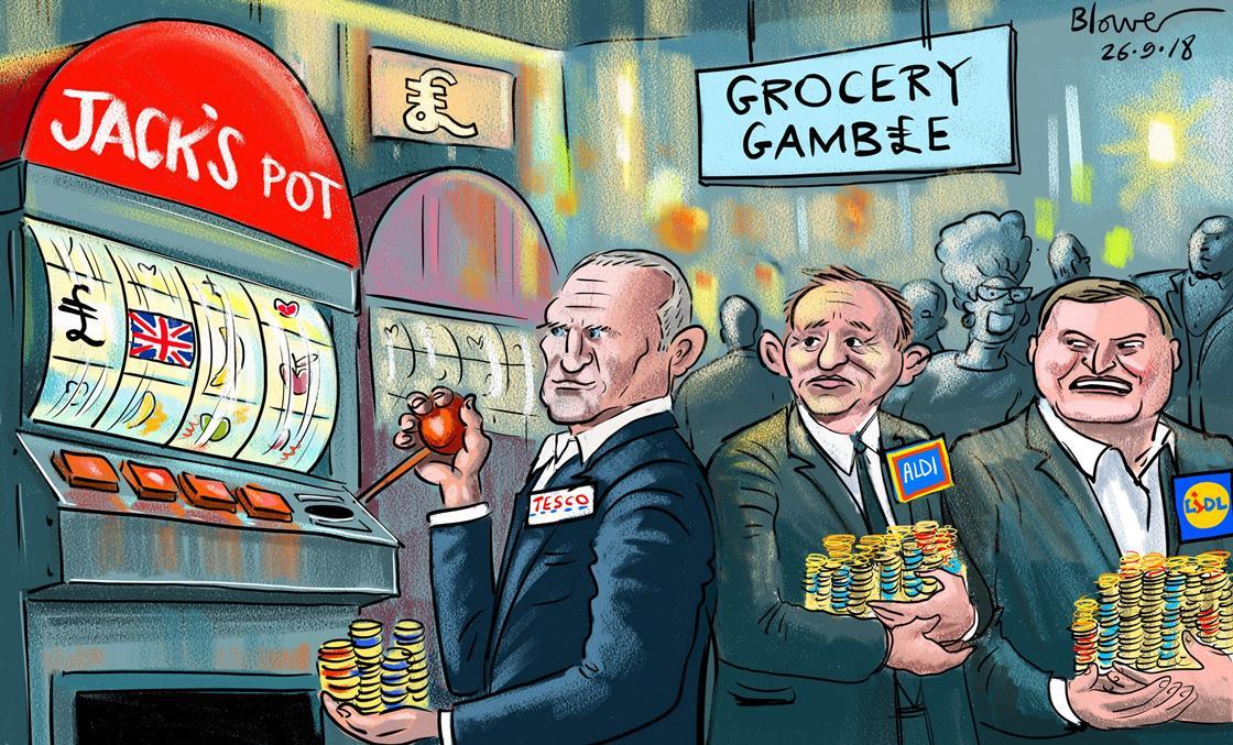 Retail cartoon: Will it be Jack's pot for Tesco? | Cartoon | Retail Week