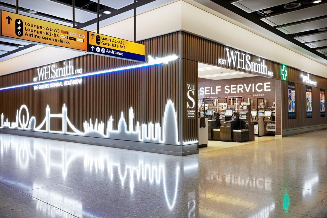 Store gallery: WHSmith’s new ‘blended essentials’ Heathrow store ...