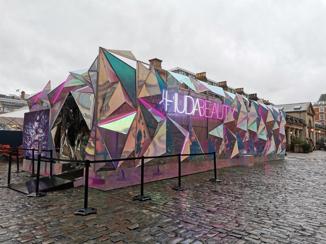 In pictures: Huda Beauty opens space-age London pop-up | Gallery ...