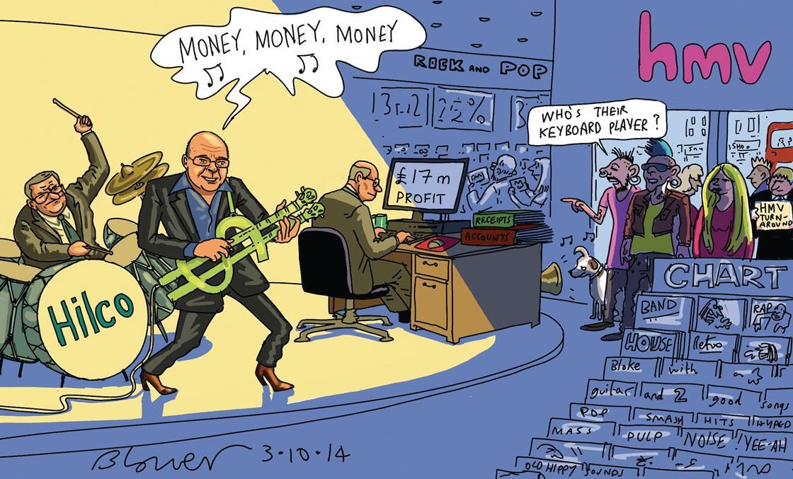 Blower’s retail cartoon: HMV celebrates return to profitability ...